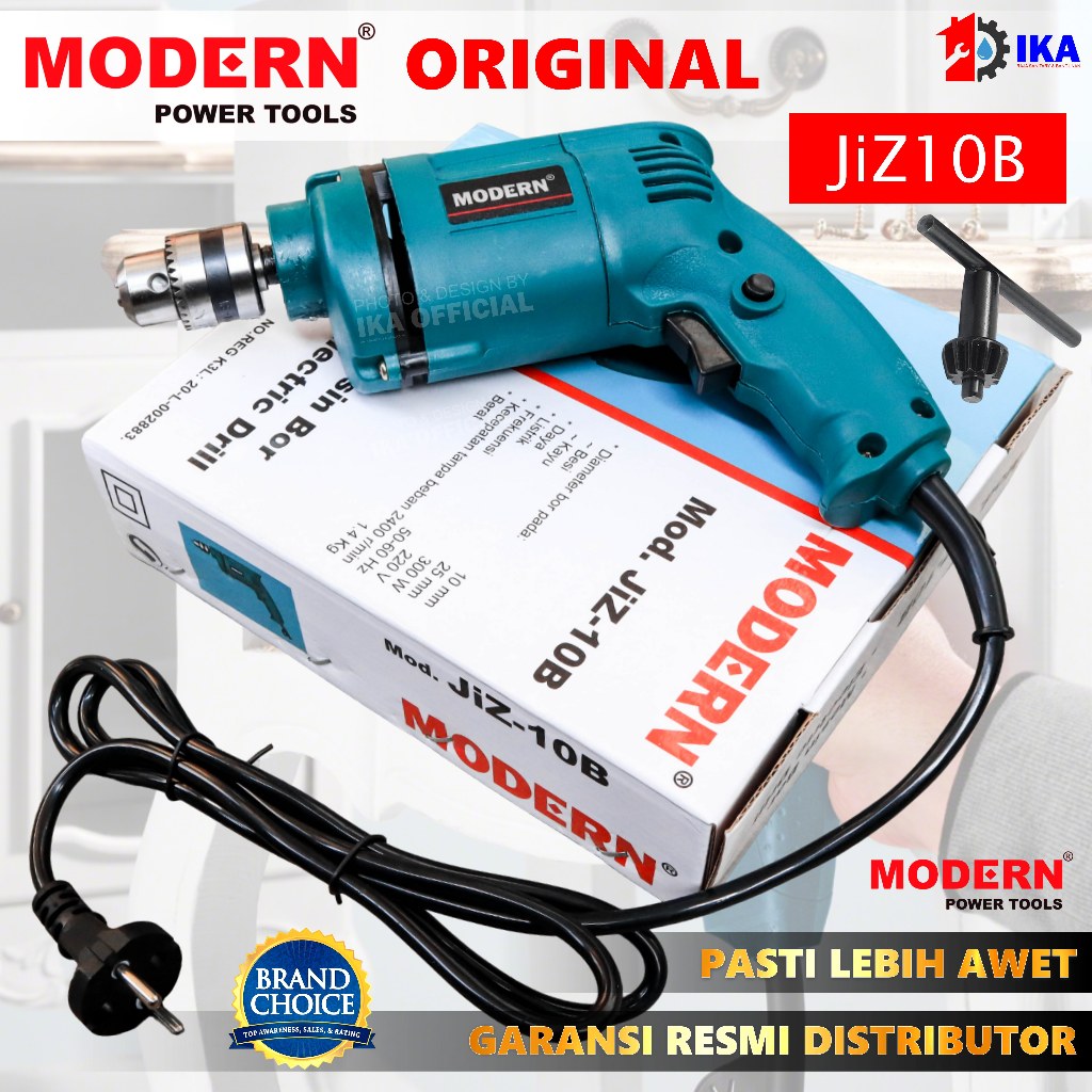 Jual Mesin bor modern asli Jiz-10B / electri drill kualitas bagus ...