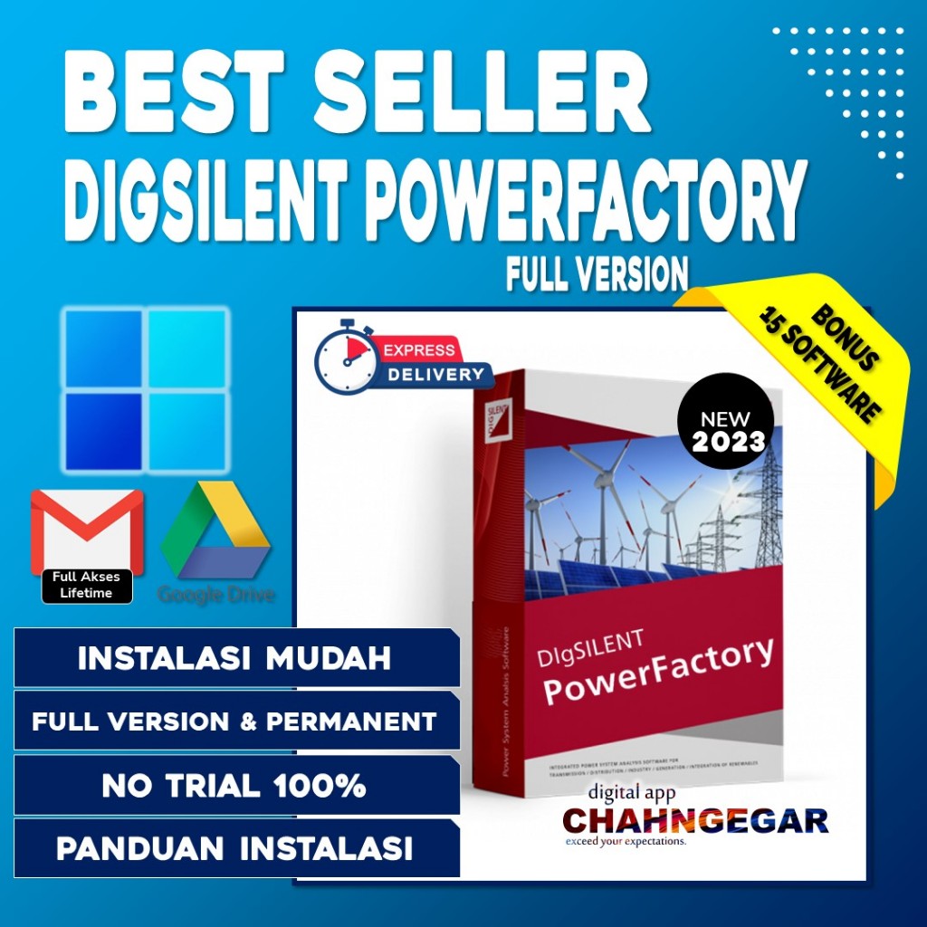 Jual DIgSILENT PowerFactory 2022 Full DIgSILENT PowerFactory 15 | Shopee Indonesia
