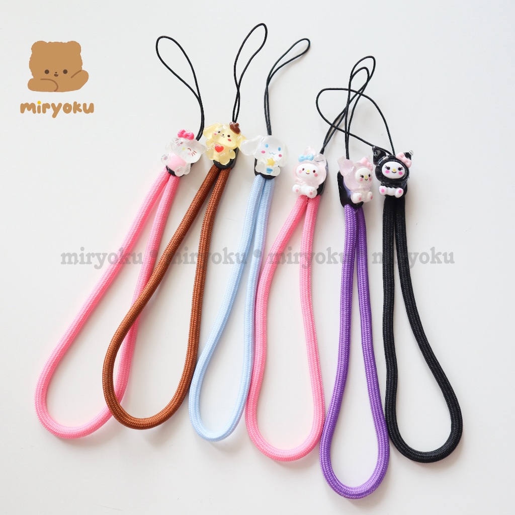 Jual Strap Tali Gantungan Hp Karakter Lucu Phone Strap Tali Gantungan ...