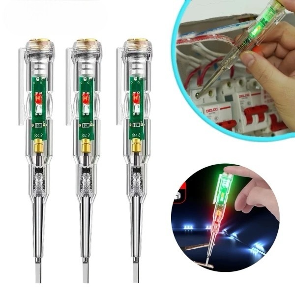 Jual KHOUSE - OBENG TESPEN LISTRIK / TEST PEN ALAT PENDETEKSI ARUS ...