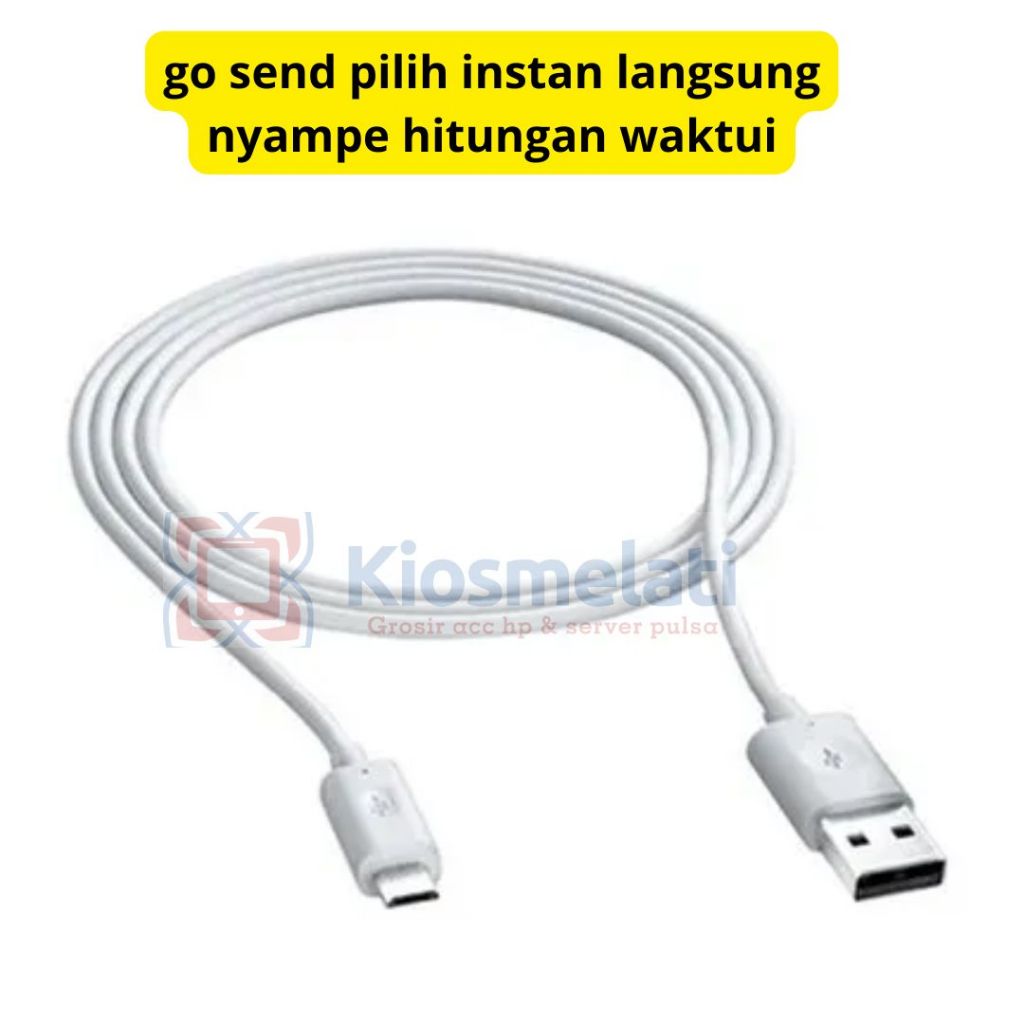 Jual Kabel Data universal 3 meter Cable USB kabel cas griffin Gepeng 3 ...