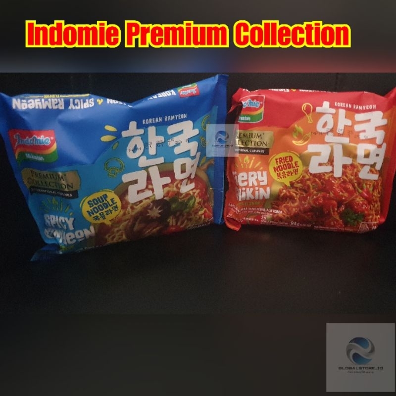 Jual Indomie premium collection spicy ramyeon/ fiery chicken japanese ramen shoyu/ indomie ...
