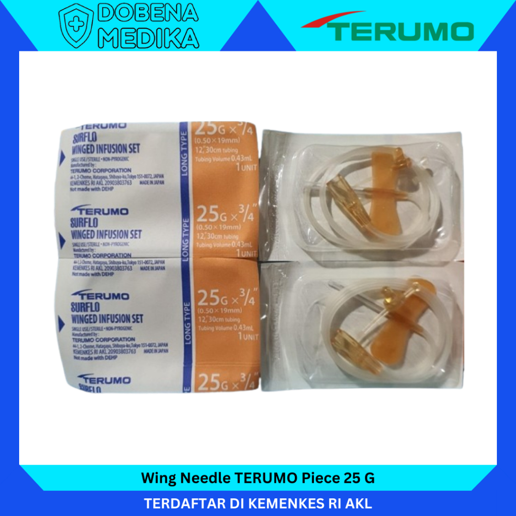 Jual Terumo Wing Needle Set 23 25 27 G | Shopee Indonesia