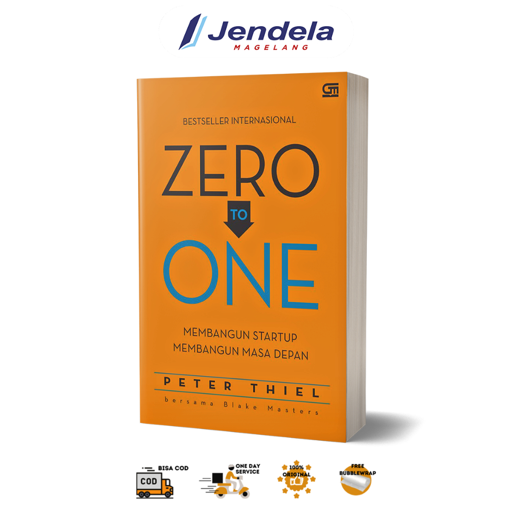 Jual Buku Zero To One Membangun Startup Membangun Masa Depan | Shopee Indonesia