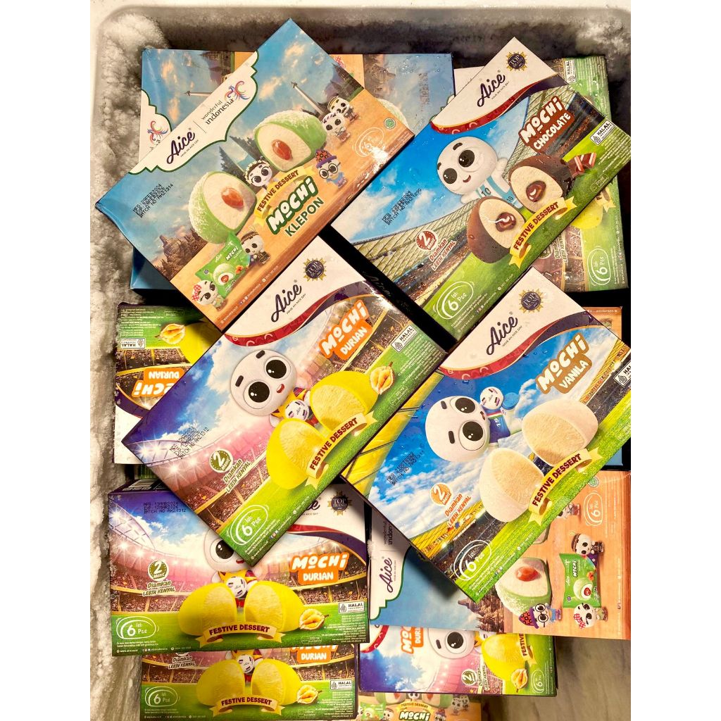 Jual AICE MOCHI ICE CREAM BOX ISI 6 | Shopee Indonesia