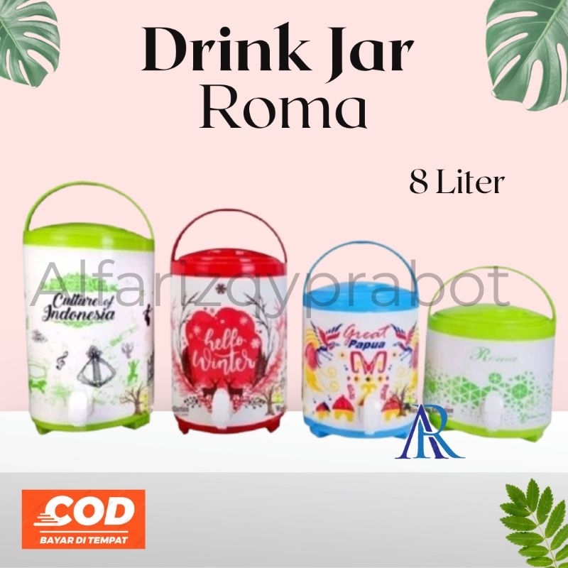 Jual Drink Jar 8 Liter global eagle / Termos Air Minum / Tempat Air ...