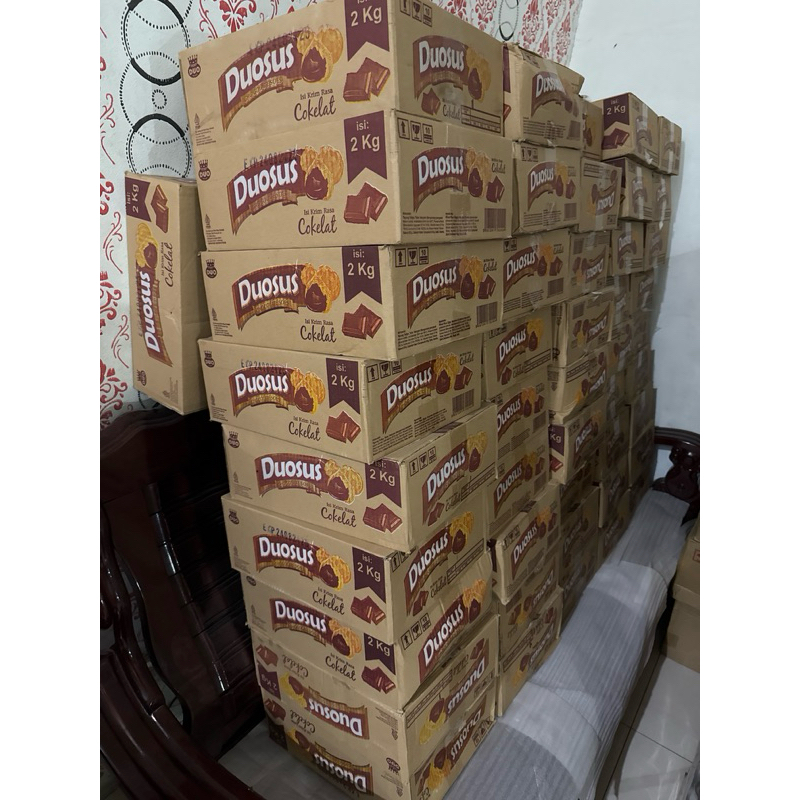 Jual [GROSIR] Snack DUOSUS RASA COKLAT / Duo Sus Isi Cokelat 2 kilogram ...