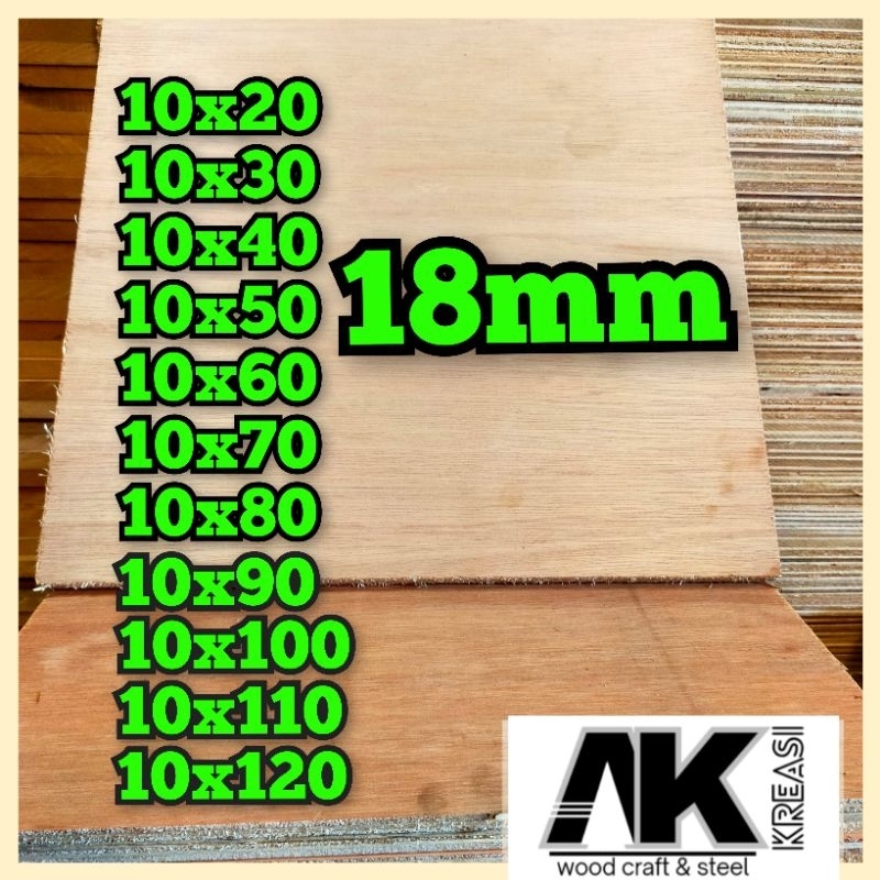 Jual Multiplek / plywood potongan tebal 18mm | Shopee Indonesia