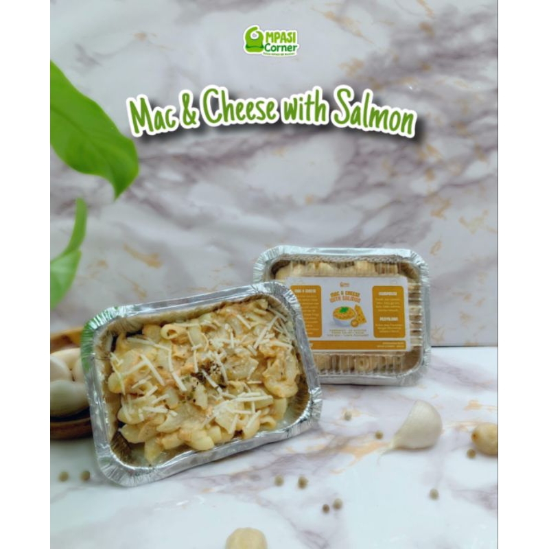 Jual Mpasi Corner Mac and cheese with salmon | Shopee Indonesia