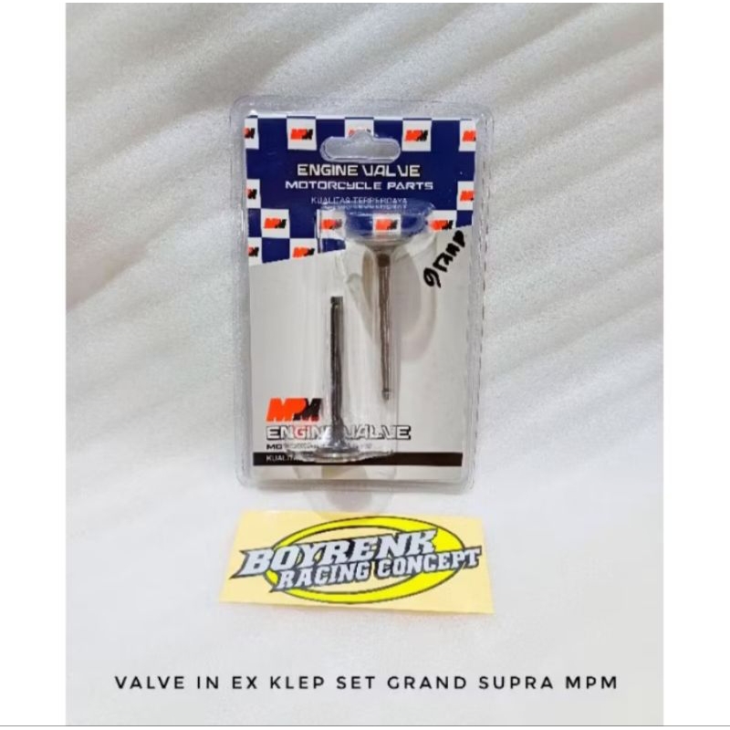 Jual KLEP SET VALVE SET IN EX GRAND SUPRA WIN MPM - BOYRENK | Shopee ...