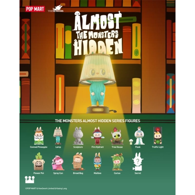 Jual (SELECTED) POP MART THE MONSTERS LABUBU ALMOST HIDDEN SERIES ...