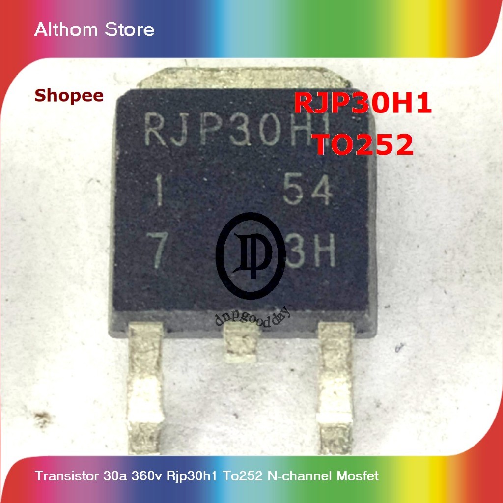 Jual transistor 30a 360v rjp30h1 to252 n-channel mosfet | Shopee Indonesia