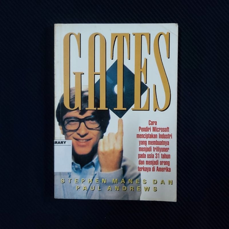 Jual Buku Original GATES ︎ Bill Gates [ Cara Pendiri Microsoft ...