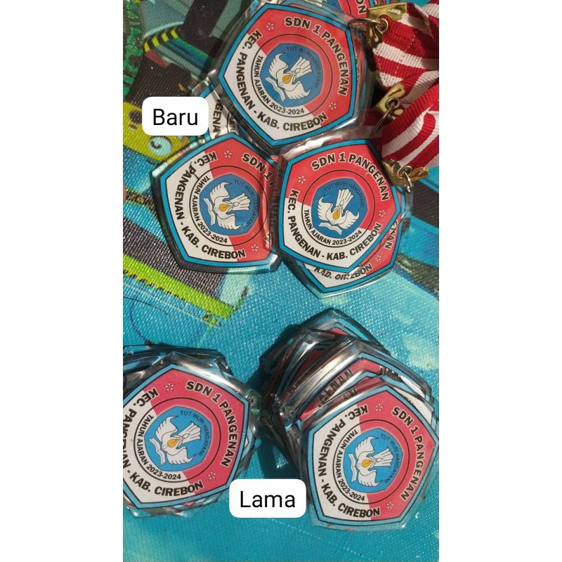 Jual medali akrilik segi lima | Shopee Indonesia