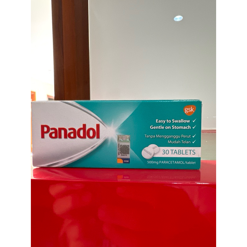 Jual panadol 500mg 30 tablet paracetamol | Shopee Indonesia