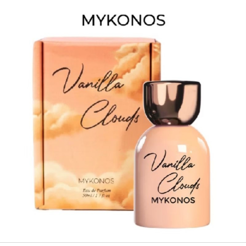 Jual Mykonos extrait de perfume edp Vanilla Clouds 50ml | Shopee Indonesia