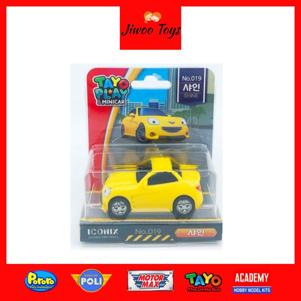 Jual Iconix Tayo The Little Bus Mini Friends Shine TYT 120032 Mainan ...