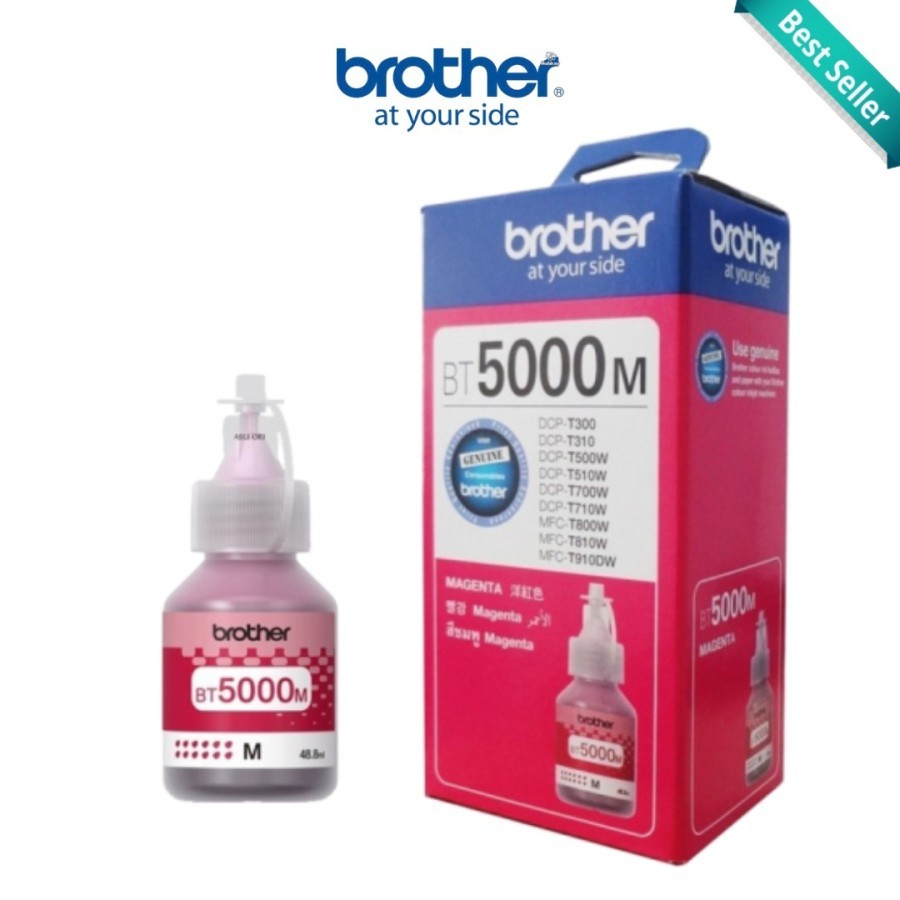 Jual Tinta Botol Ink Tank Printer Brother BT-5000 | Untuk DCP-T310 T220 ...