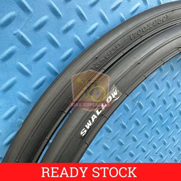 Jual Ban Luar Sepeda Ukuran 700 x 25c Swallow Deli SA-205 Road Bike Balap Fixie Fixed Gear ...