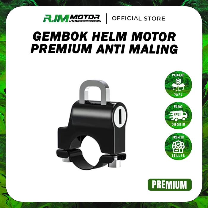 Jual Gembok Helm Motor Kunci Helm Anti Maling Lock Pengaman Helm Motor ...