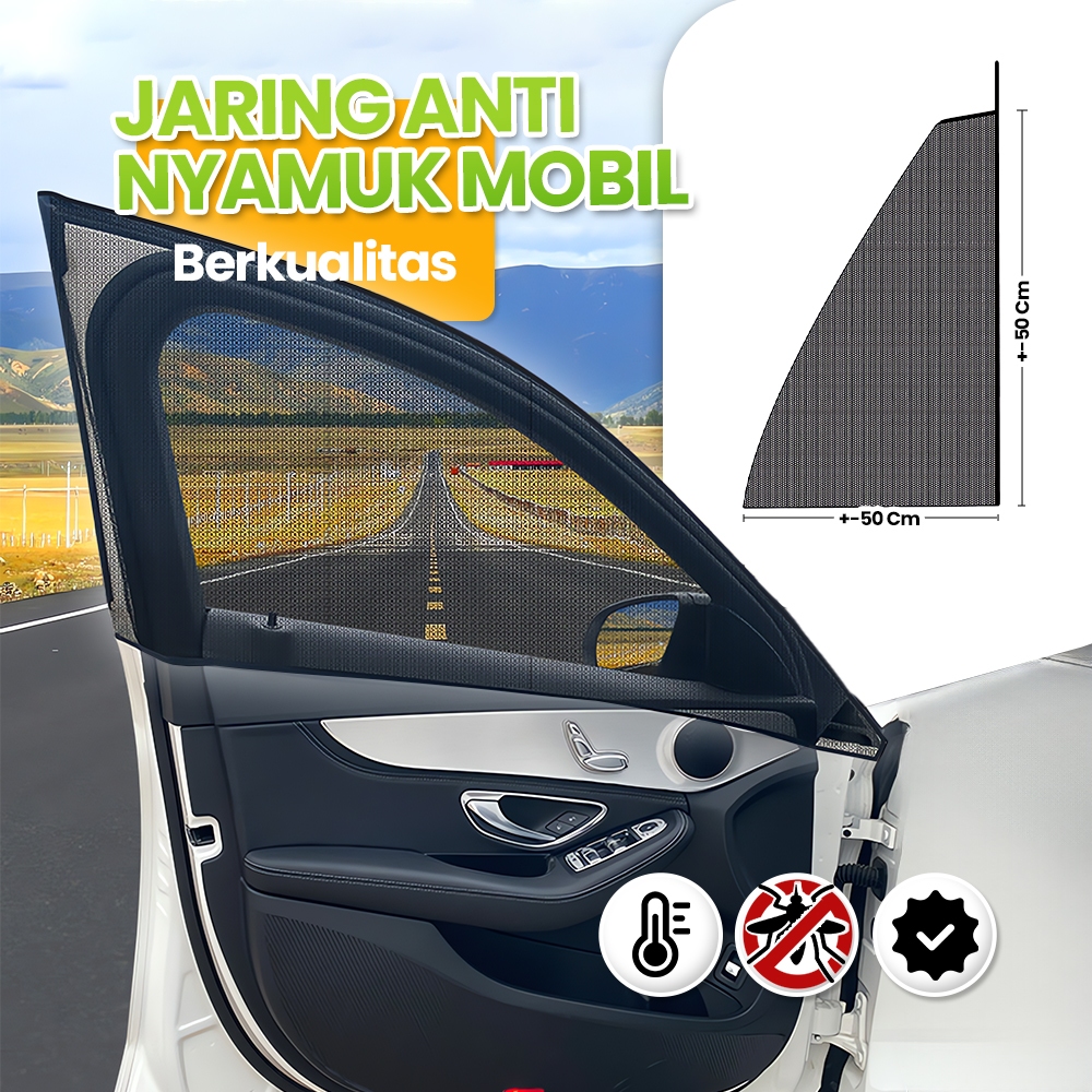 Jual Penutup layar jaring sarang lebah untuk jendela mobil, multifungsi ...