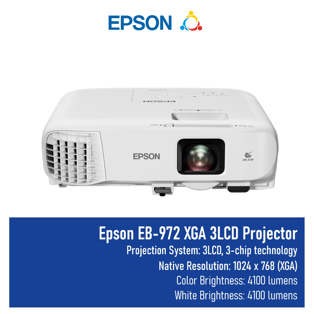 Jual Epson Projector EB-972 XGA 3LCD | Shopee Indonesia