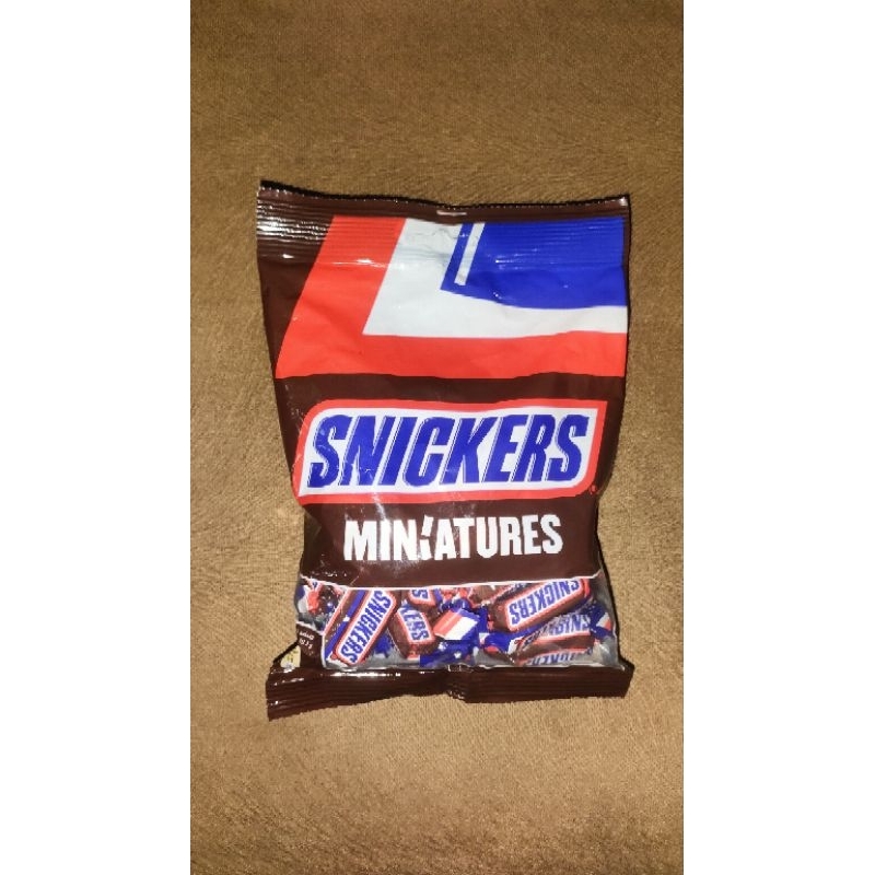 Jual Snickers Miniatures 150gr | Coklat Impor Arab 14pcs | Shopee Indonesia