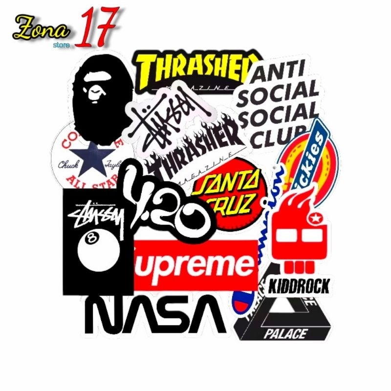 Jual STICKER VARIASI MOTOR STICKER PRINTING MOTOR LAPTOP STIKER PACK 15 ...