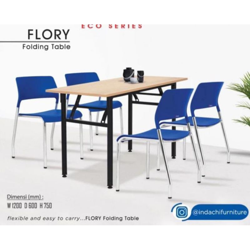 Jual MEJA LIPAT FLORY TERBARU MEJA RESTO MODERN MEJA SERBAGUNA MEJA ...