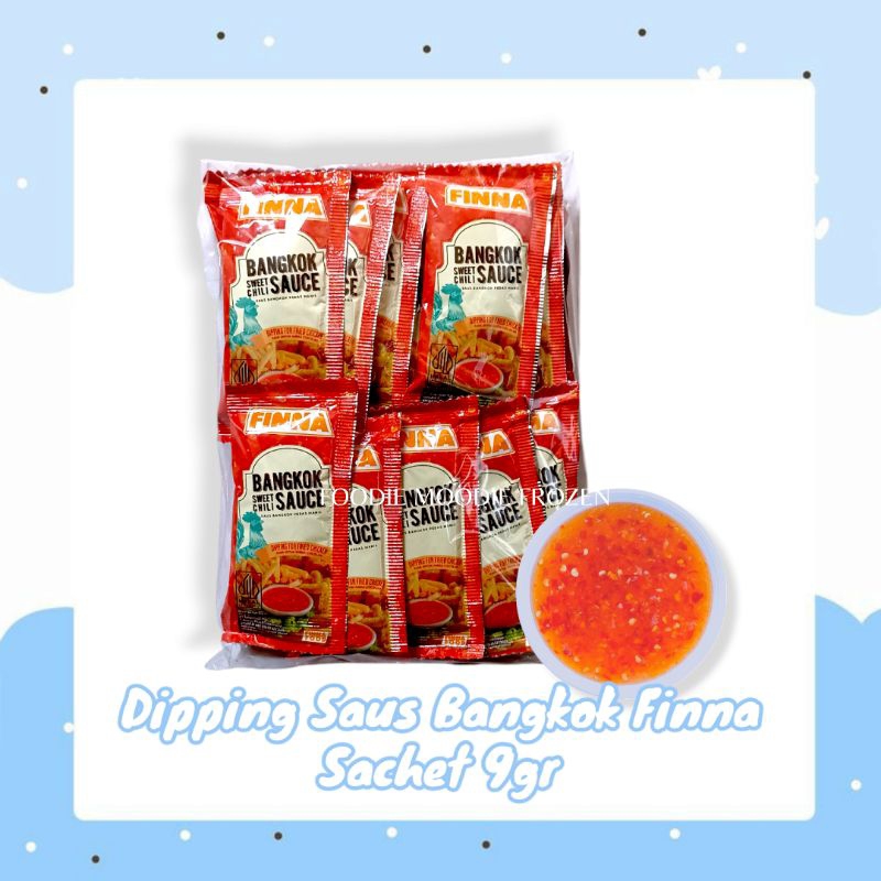 Jual ISI 10 SACHET- Finna saos bangkok sachet 9gr/dipping sauce bangkok ...