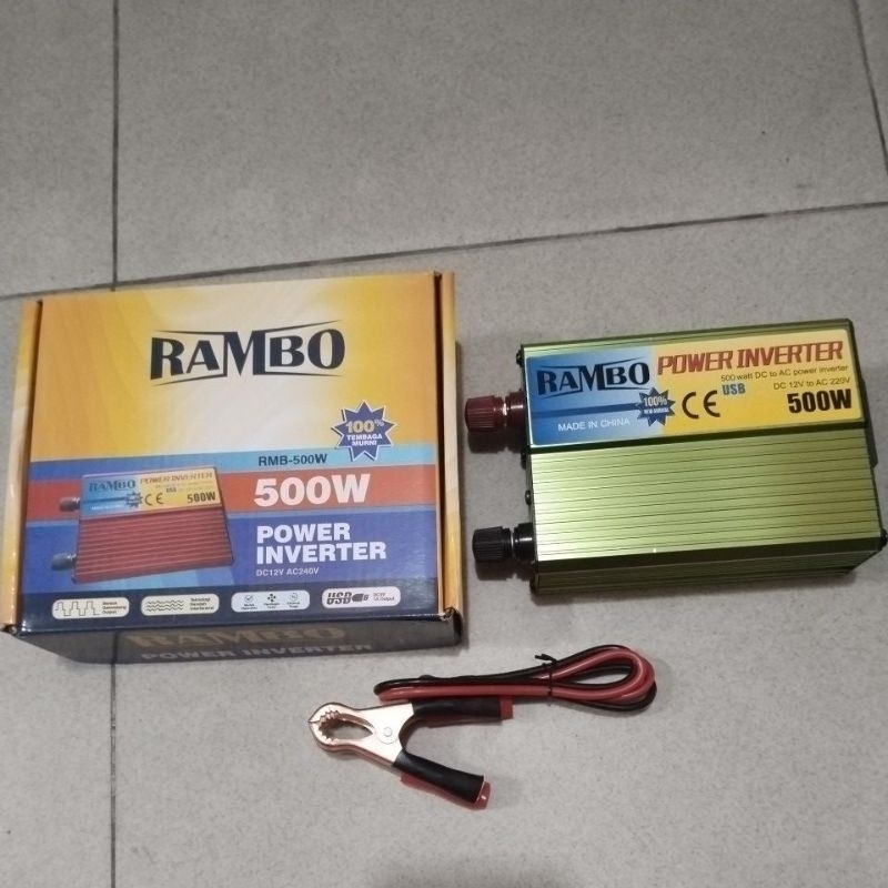 Jual Inverter smart rambo 500W RAM-500W | Shopee Indonesia
