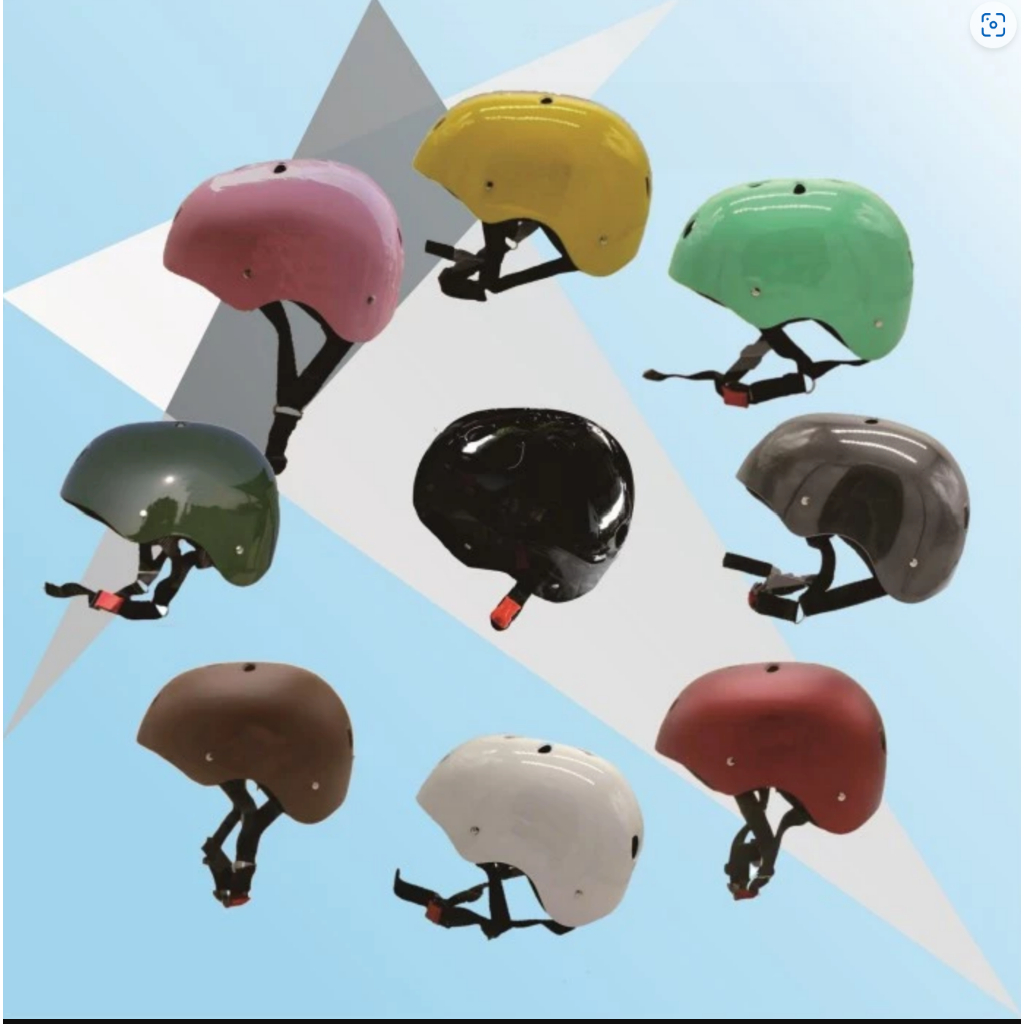 Jual HELM SEPEDA DEWASA POLOS LIPAT BMX MODEL BATOK BUSA TEBAL ...