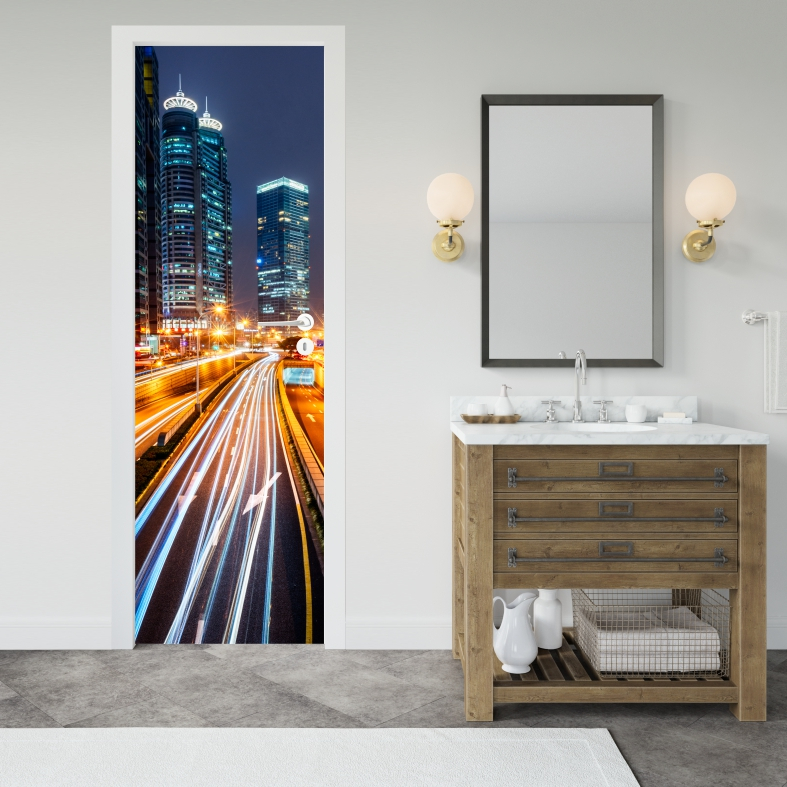 Jual STIKER Pintu Kamar Mandi Motif View Sticker Minimalis | Shopee ...