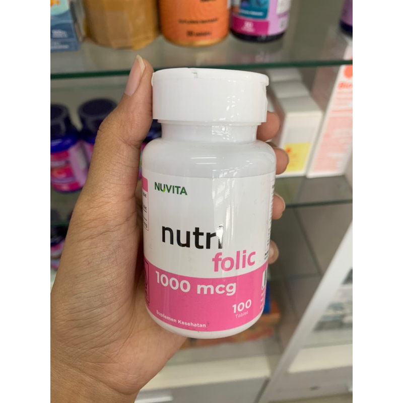 Jual Nuvita Nutri Folic Acid 1mcg @100 tablet | Shopee Indonesia