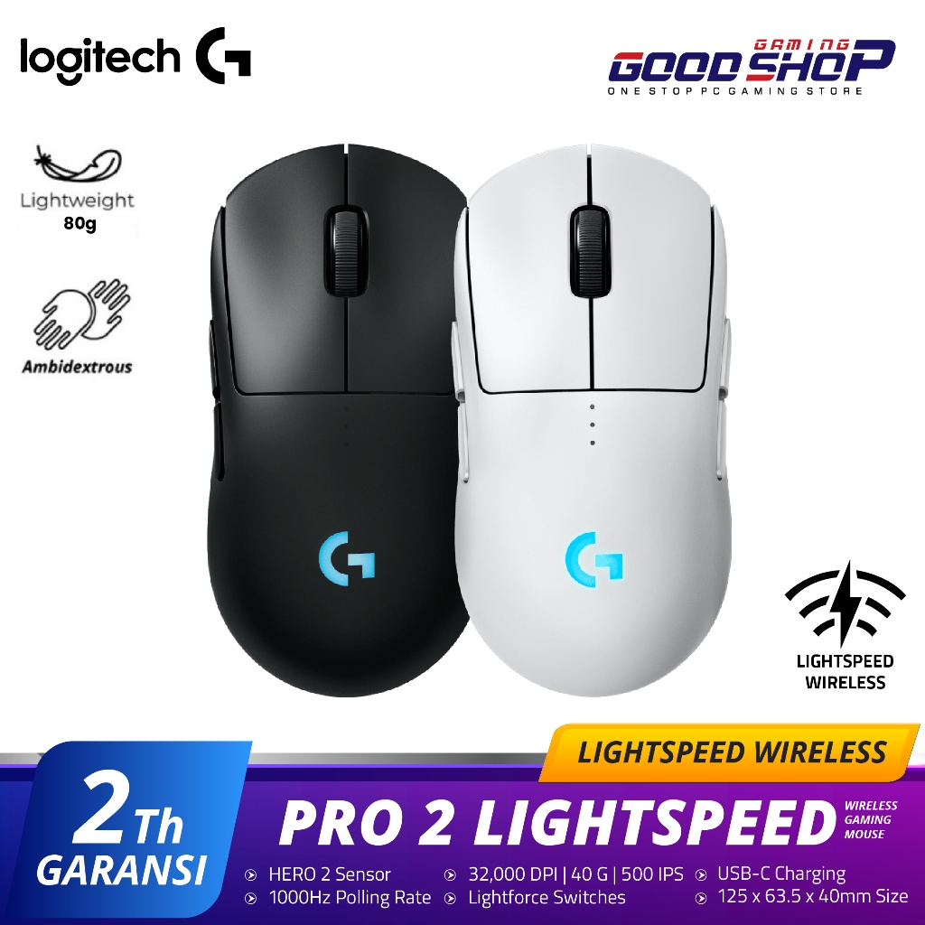 Jual Logitech G PRO 2 LIGHTSPEED Wireless Gaming Mouse | Shopee Indonesia