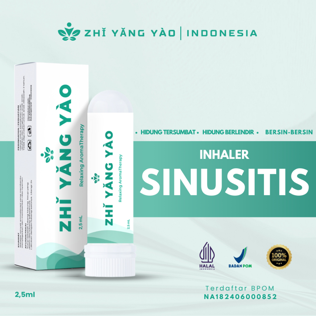 Jual ZHI YANG YAO Inhaler Sinusitis Menahun Inheler Sinusitis Herbal ...