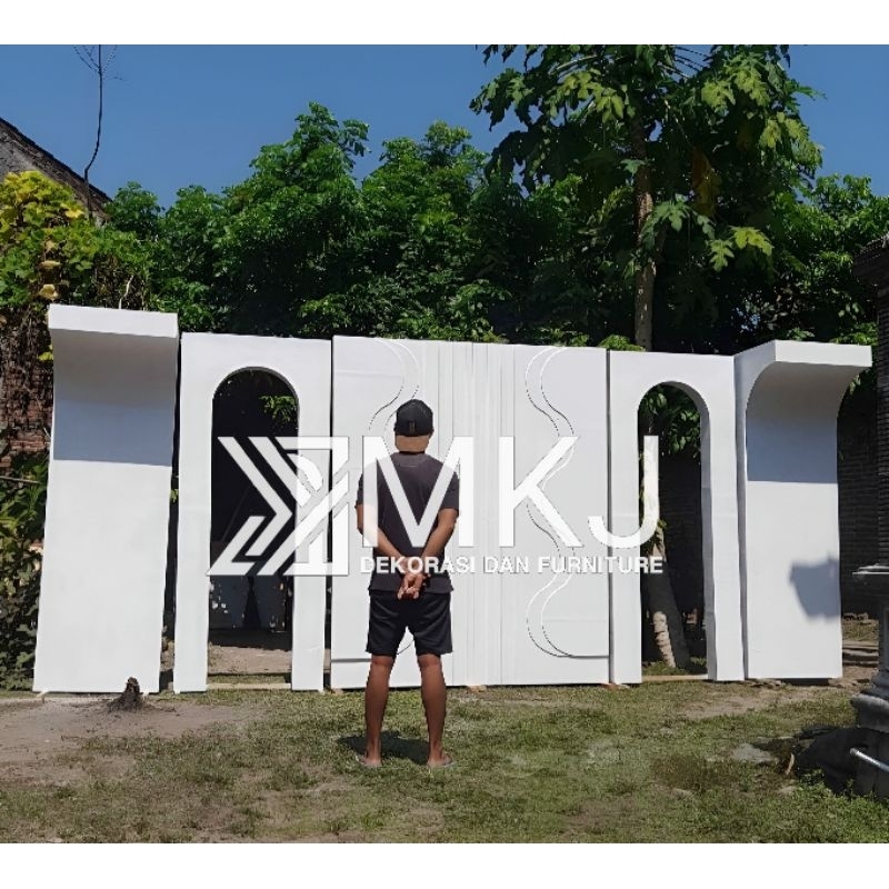 Jual BACKDROP PELAMINAN TRIPLEK TERBARU/PELAMINAN BACKDROP MEWAH ...