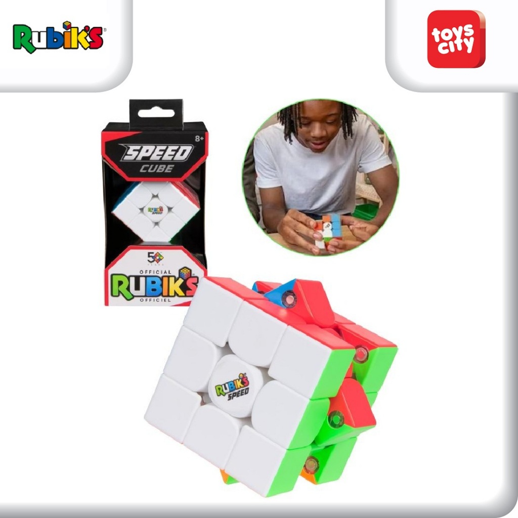Jual Rubik's Speed Cube Special 50th Anniversary Edition Magnetic Cube ...