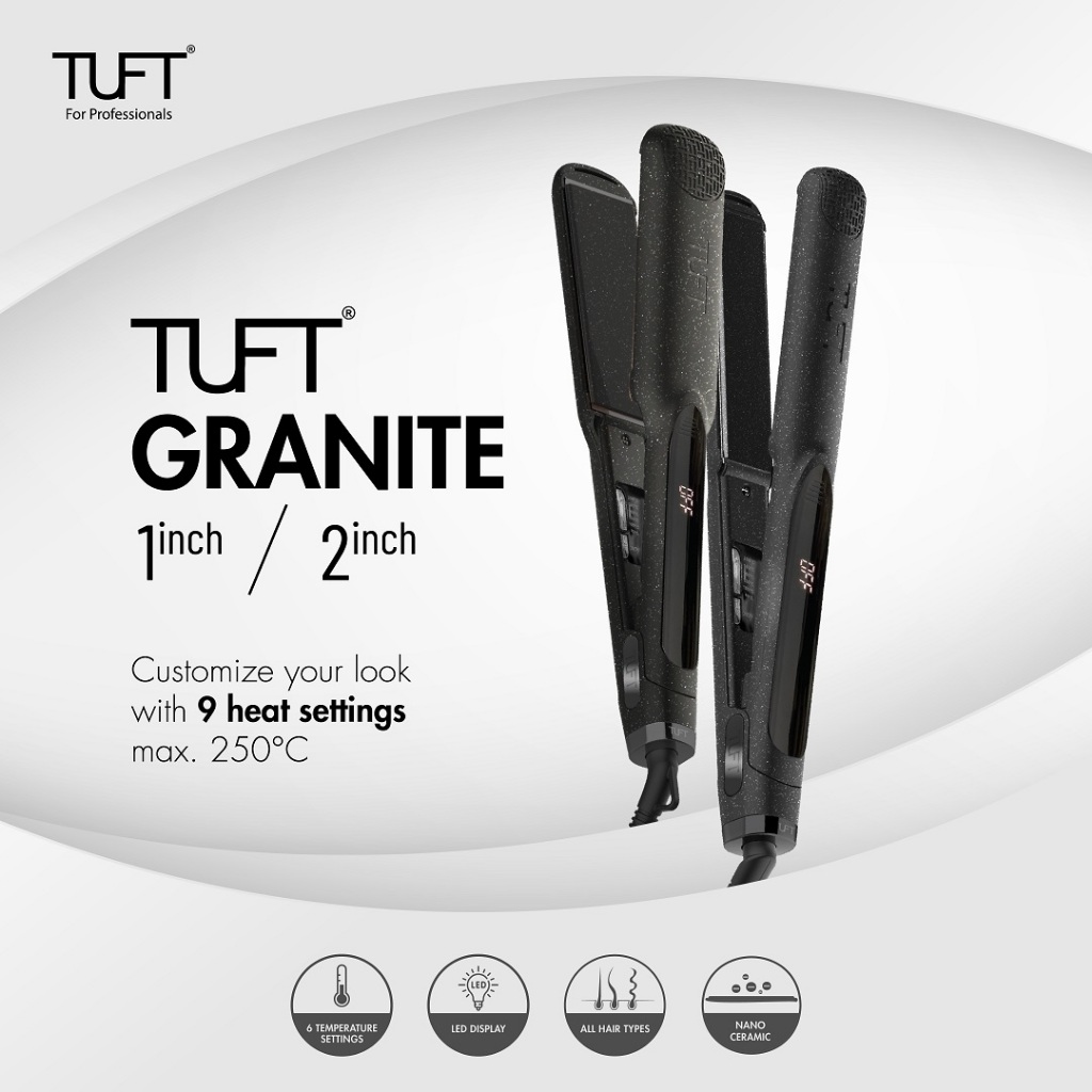 Jual TUFT Granite Hair Straightener - Catok Rambut Special for Keratin ...