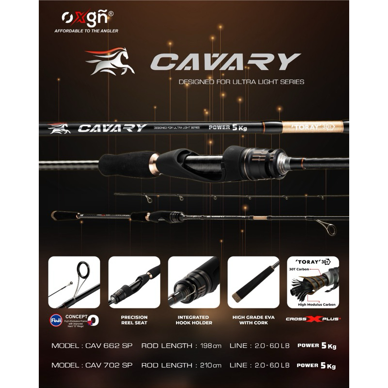 Jual OXGN CAVARY / JORAN ULTRALIGHT CASTING / BISA JUGA BUAT ULTRALIGHT JIGGING | Shopee Indonesia