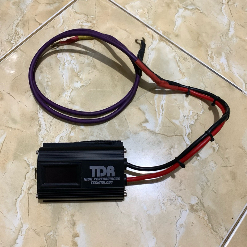 Jual Stabilizer Aki TDR with Voltmeter + Switch | Shopee Indonesia