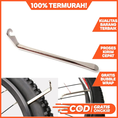 Jual Alat Buka Pasang Ban Sepeda Besi Tire Lever Alat Buka Ban Sepeda ...