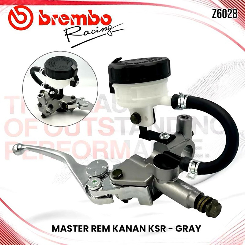 Jual MASTER REM KSR AXIAL HANDLE KANAN CHROME PLUS TABUNG UNIVERSAL ...
