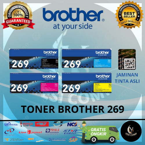 Jual Toner Brother TN-269 / TN269 Original BK,C,Y,M for HL L3240CDW DCP L3560CDW L3760CDW MFC ...