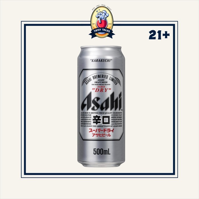 Jual Asahi Super Dry Can 500ml | Shopee Indonesia