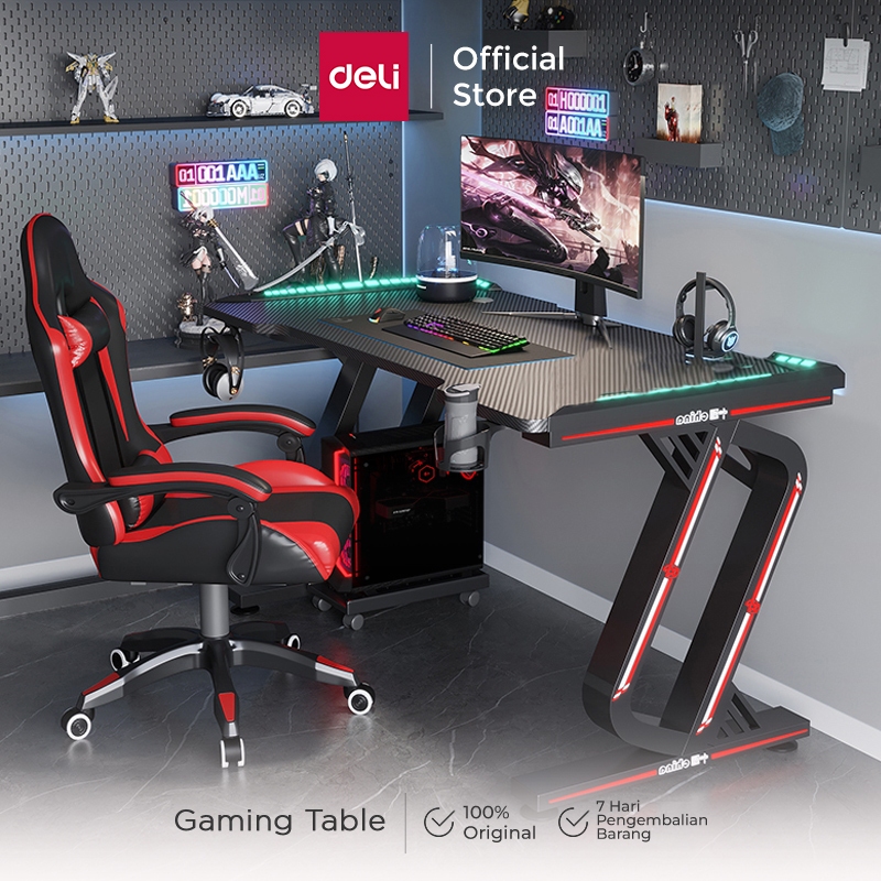 Jual Deli Furniture Meja Gaming / Meja Komputer / Gaming Table ...