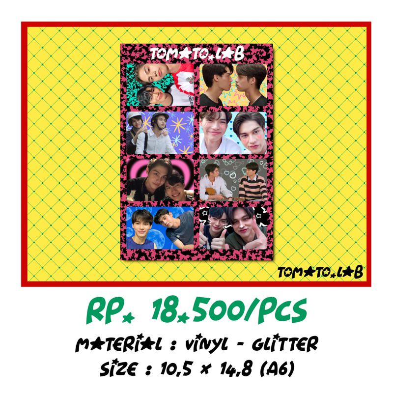 Jual STICKER GLITTER BRIGHT WIN GMM THAILAND || Tomat0.lab | Shopee ...