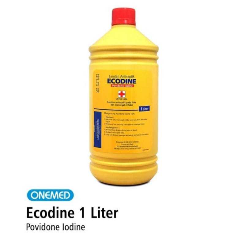 Jual ONEMED Povidon Iodine OneMed 1 liter / Betadine | Shopee Indonesia