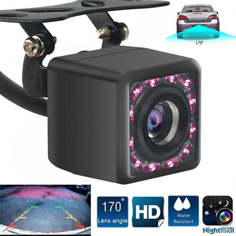 Jual Kamera Mundur Mobil 12 LED Infrared Night vision Parkir Rear View Camera | Shopee Indonesia