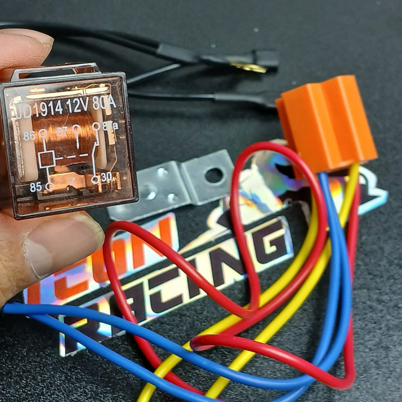 Jual Kabel Riley Klakson Soket Relay Klakson + Riley 12 Volt Universal ...